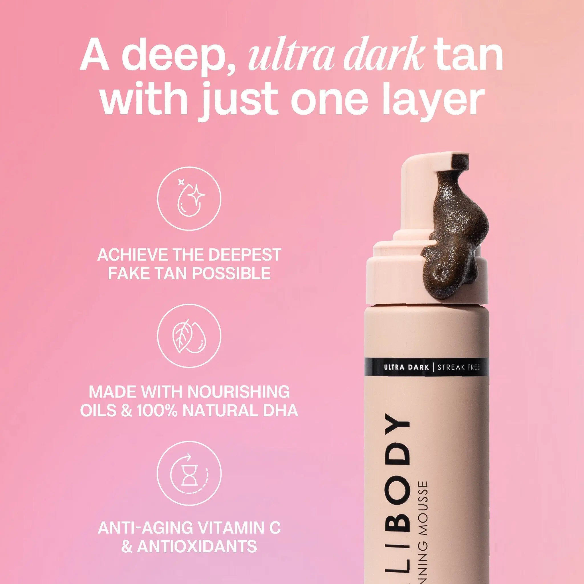 Bali Body Ultra Dark Self Tanning Mousse online kopen? – Boozyshop